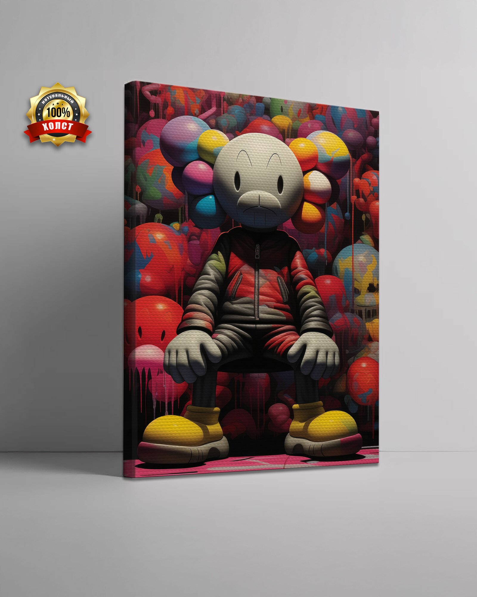 Картина kaws 30 *40