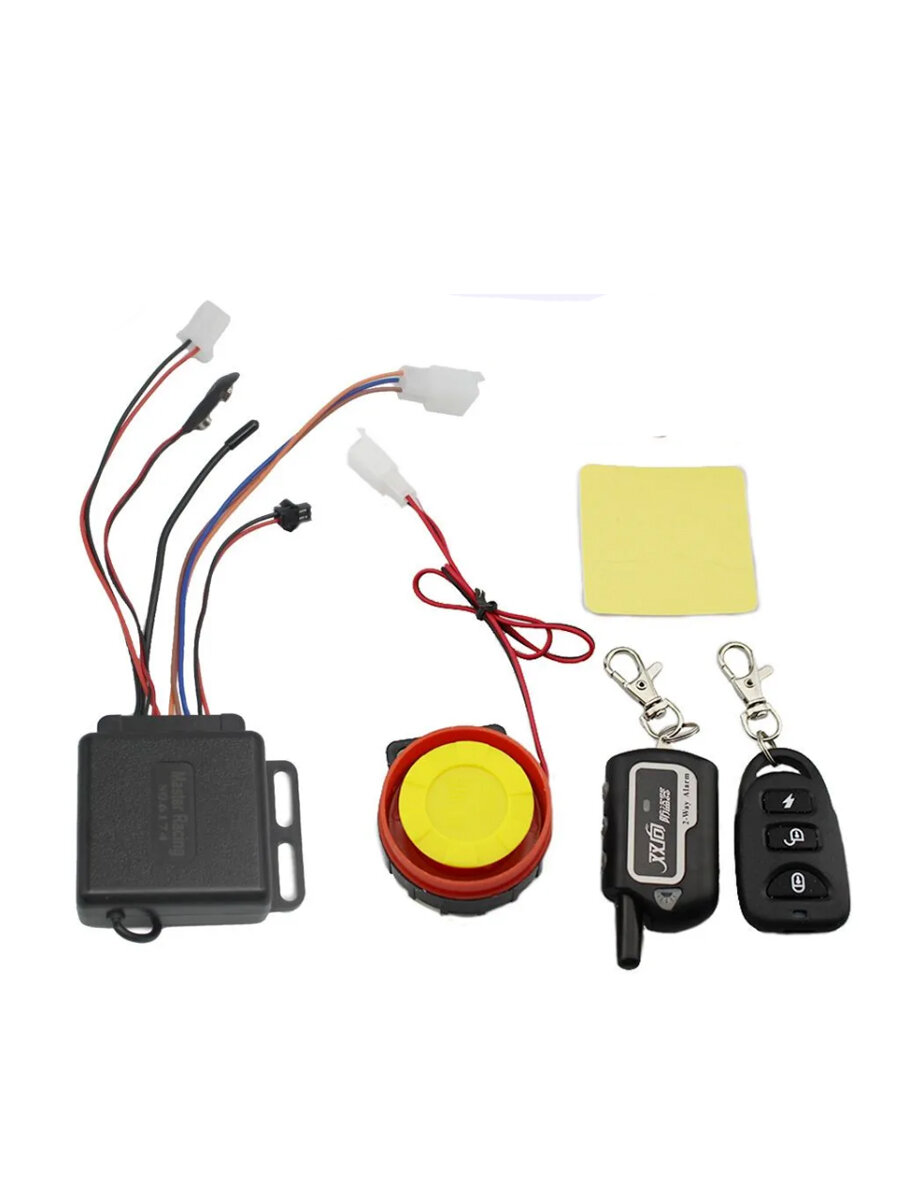 Противоугонная сигнализация E-bike 36V 48v 60v 72V Двусторонняя охранная сигнализация для электрического велосипеда