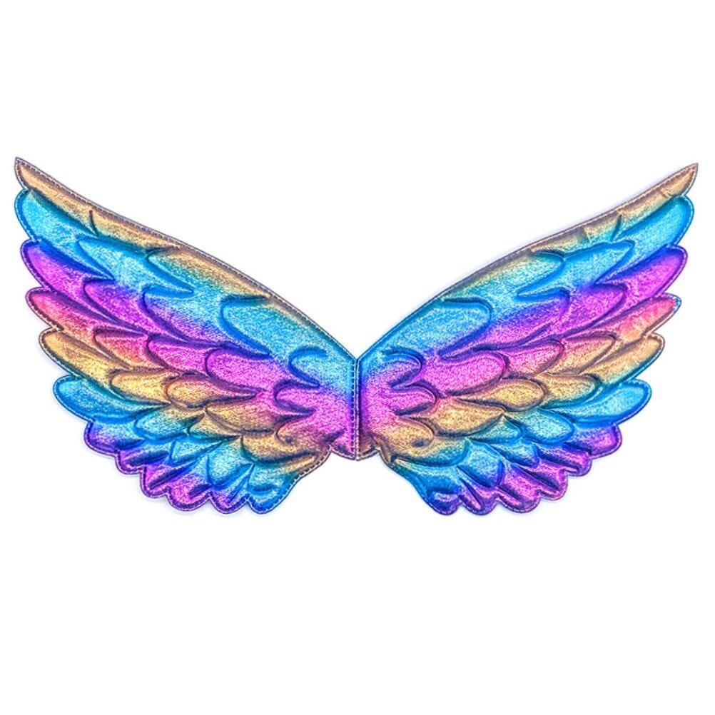 Детский костюм ангела с крыльями ангела, реквизит принцессы для косплея на Хэллоуин, Рождество, день рождения