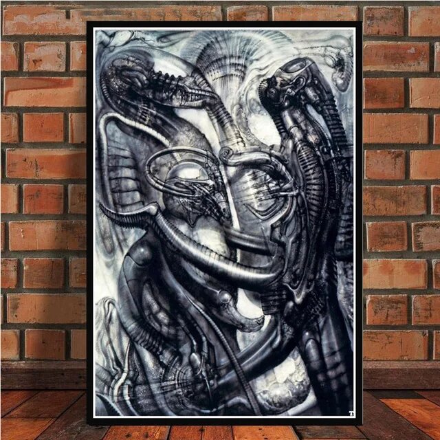 Настенная картина Bao Pavilion Hr Giger Li II 2, 15x20cm