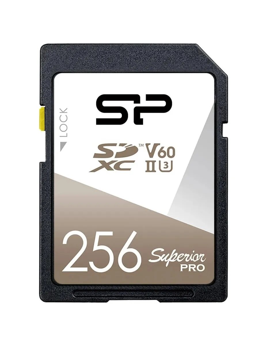 Флеш карта SDXC 256GB SP256GBSDXJV6V10 Superior w/o adapter
