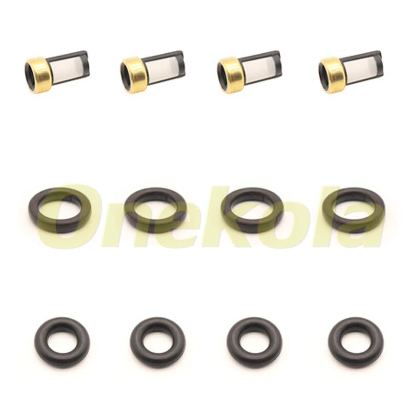 Ремкомплект для обслуживания топливной форсунки, фильтры, уплотнения уплотнений, для Фольксвагена, VW, гольфа, passat, 1,8, 20v, 058133551F, 4 piece set, 058133551F