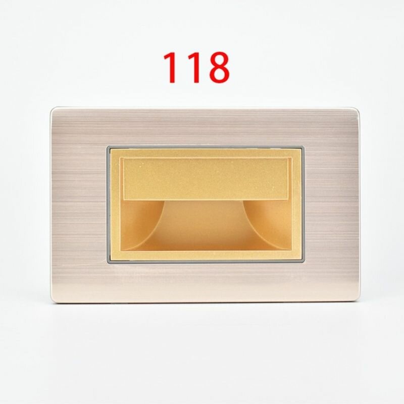 Настенный светильник встроенный лестничный светильник night light Led в помещении