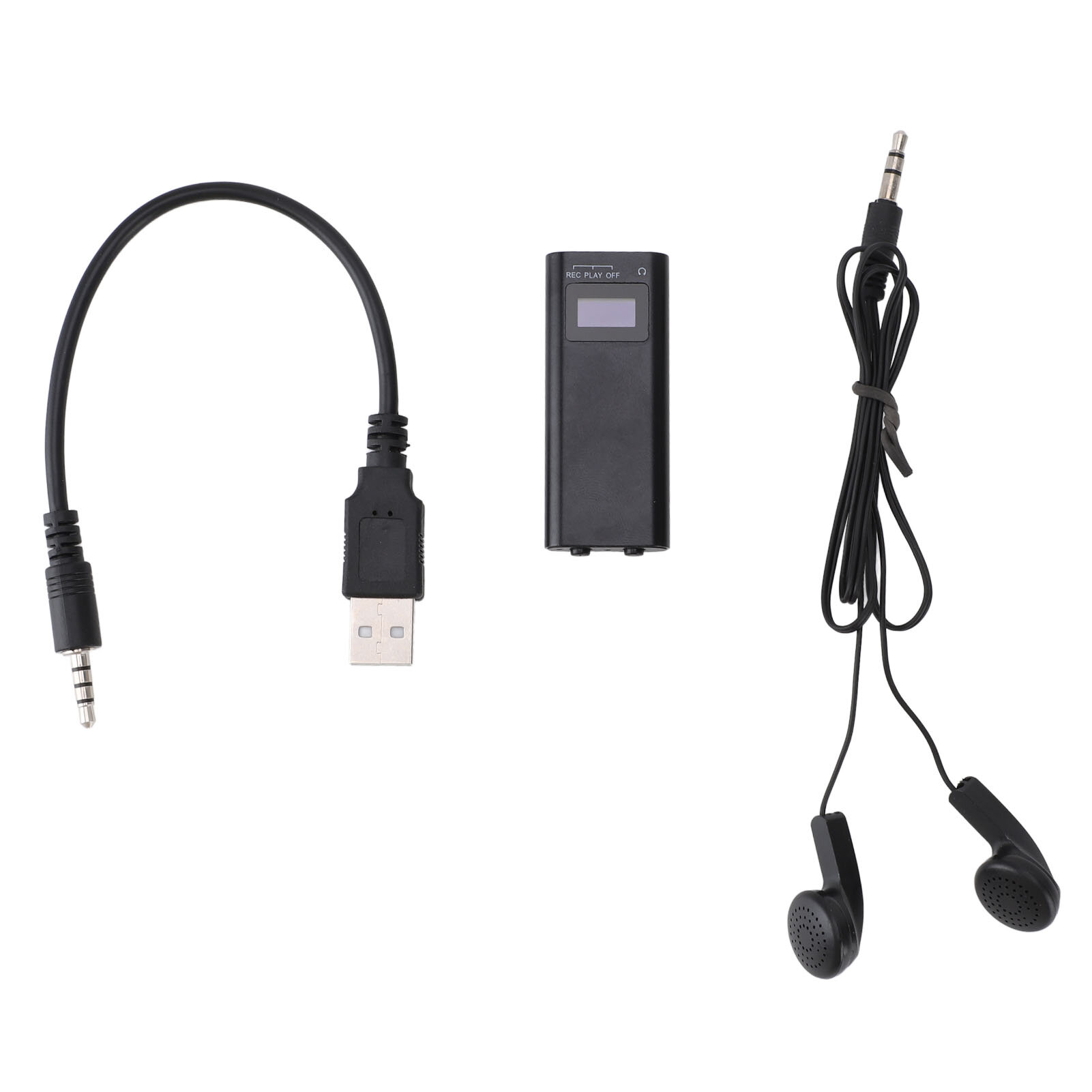 Портативный MP3-рекордер, многофункциональный стильный интеллектуальный HD-MP3-плеер с функцией шумоподавления для спорта, путешествий и работы