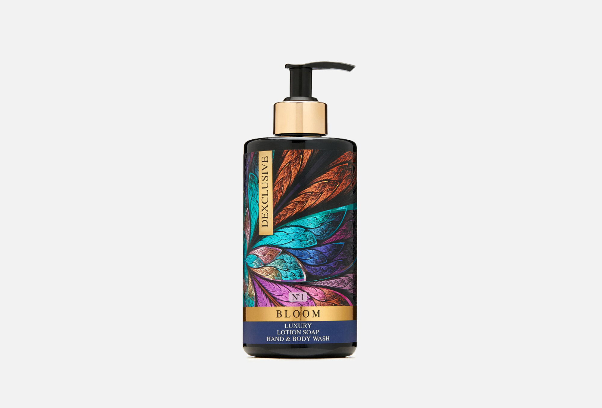 Мыло-гель для душа 2 в 1 DEXCLUSIVE Luxury lotion soap 2 in 1 Bloom №1 400 мл