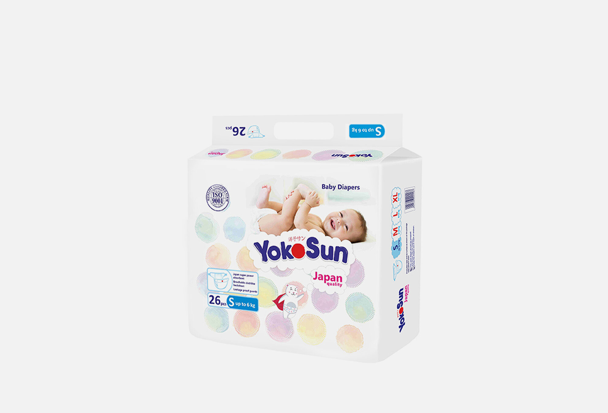 Подгузники YOKOSUN до 6 кг