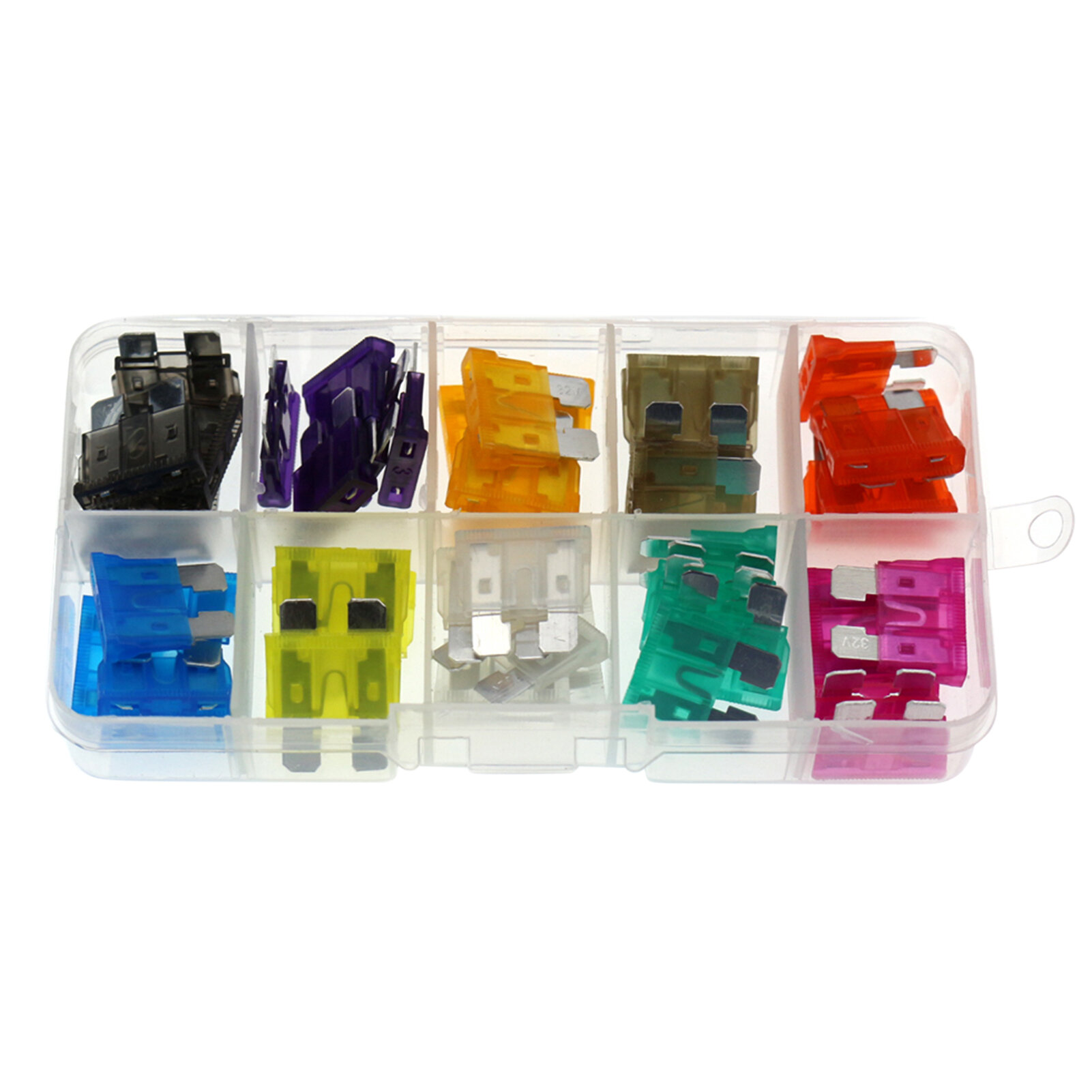 Набор автомобильных предохранителей, 50 шт, Автомобильные предохранители