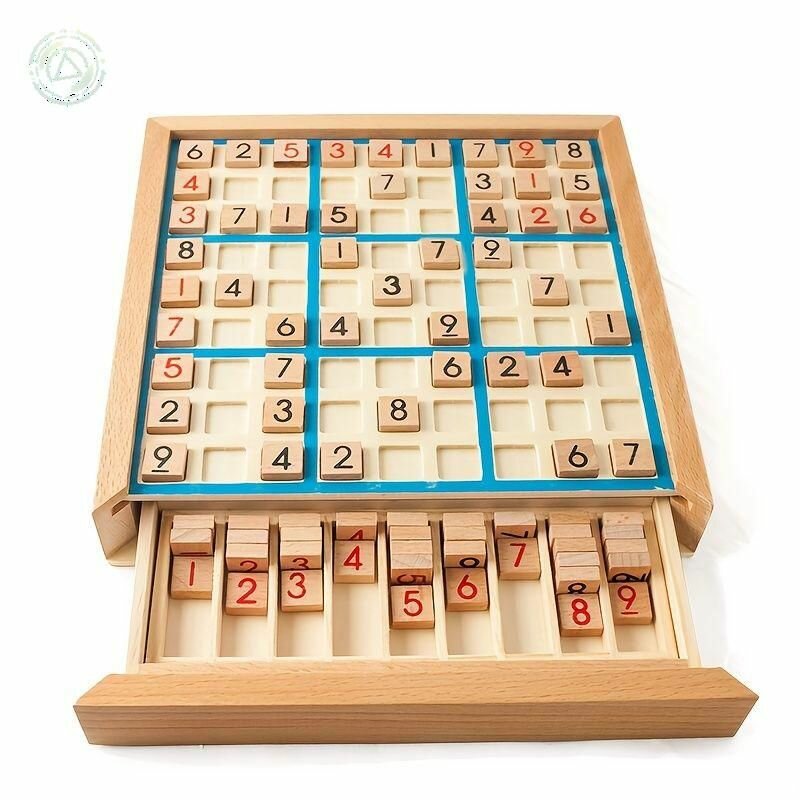 Деревянная игра-головоломка судоку