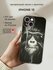 Чехол на Apple iPhone 15 / Айфон 15 с принтом "Обезьяна в очках"