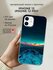Чехол на Apple iPhone 12/12 Pro / Айфон 12/12 Про с принтом "Закат в горах"