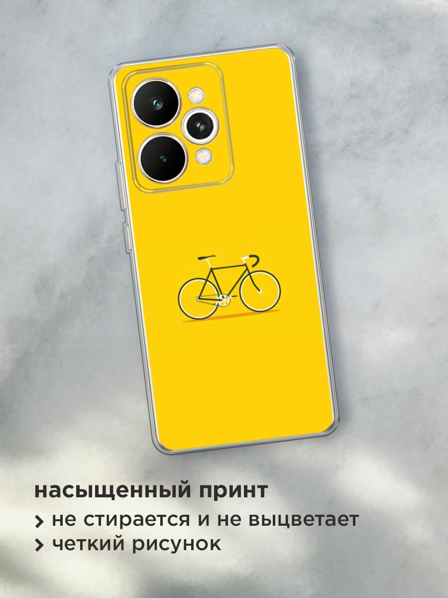 Чехол на Realme 15 Pro / Реалми 15 Про с принтом "Хобби велосипед 1" — фото 1