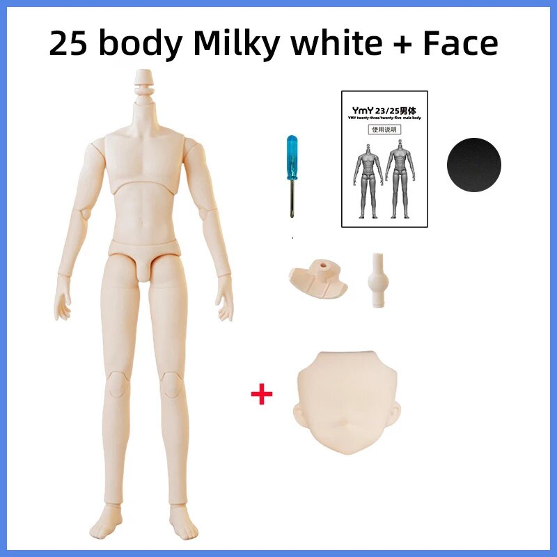 Кукла 25 body Milky white + Face