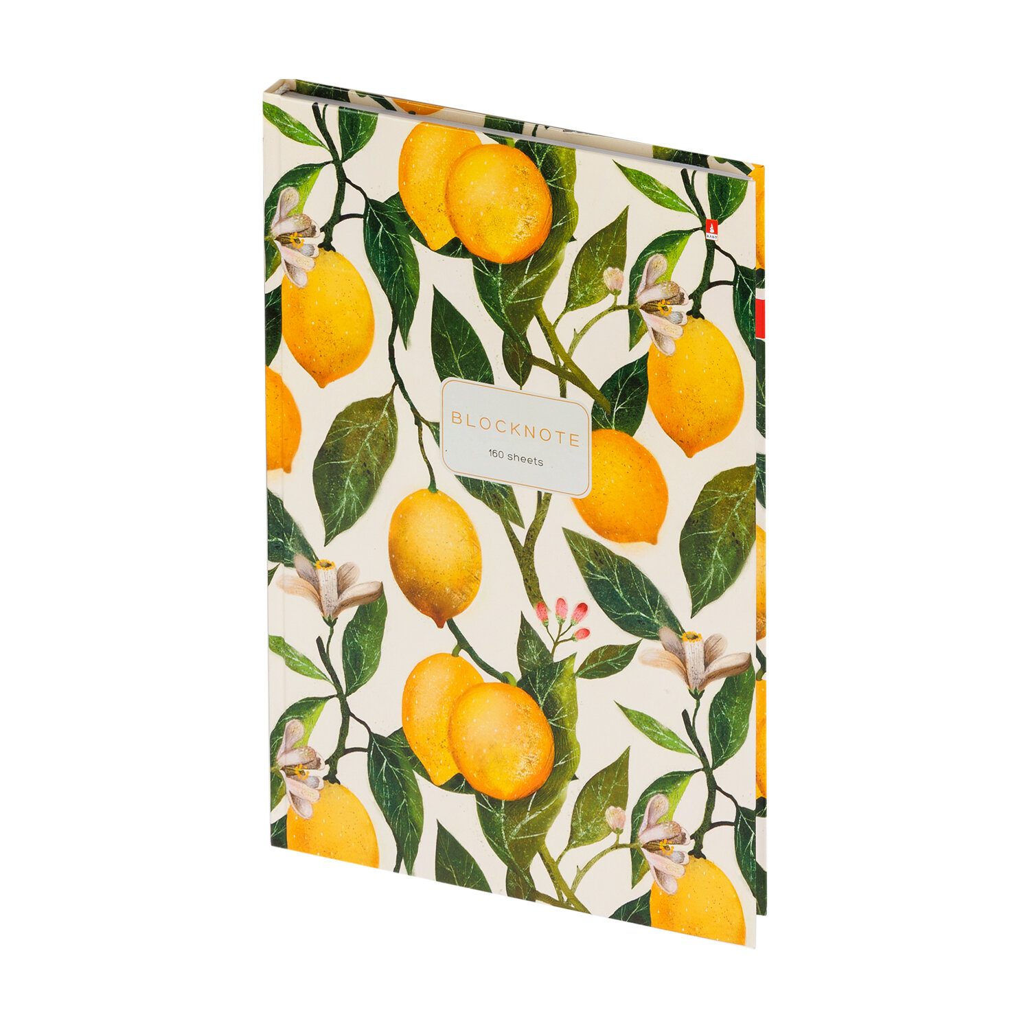 Блокнот Альт А4 "Лимоны" 160л, клетка