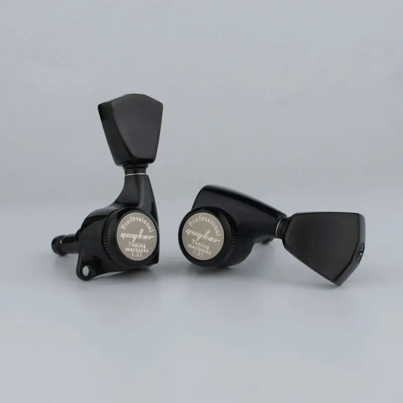 GUYKER GK510D4BSP черные тюнеры 1:21 для гитар