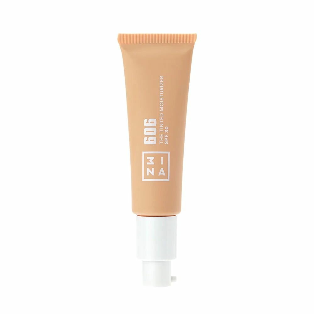 Тональный Крем 3INA (Мина, Зина) The Tinted Moisturizer с Увлажняющим Эффектом, SPF 30 - 606 (Светлая кожа с Нейтральным подтоном)
