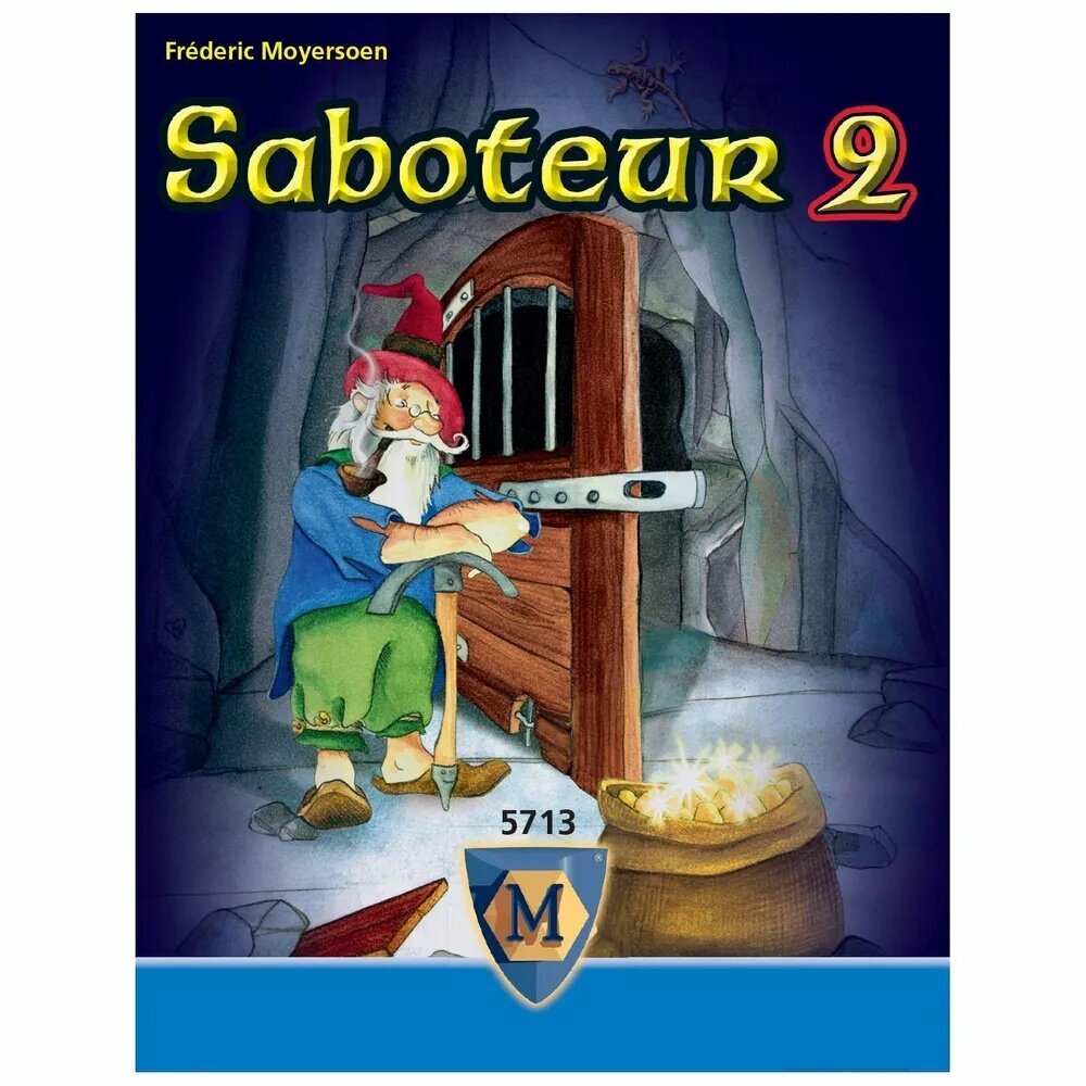 Настольная игра "Гномы-вредители 2" (Saboteur 2) расширение английская версия.
