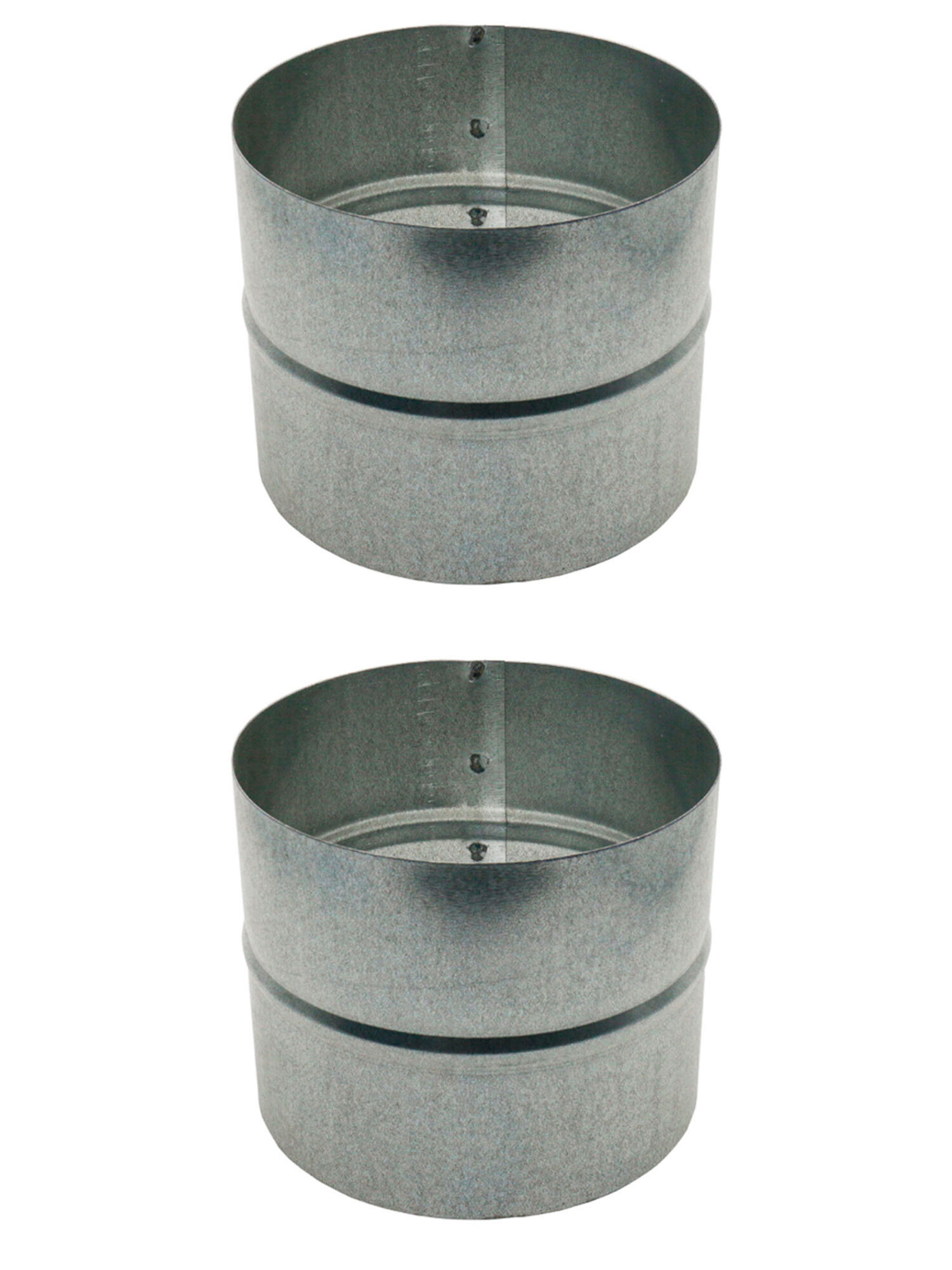 Соединитель для круглых воздуховодов d150 мм оцинкованный Pro (2 шт.)