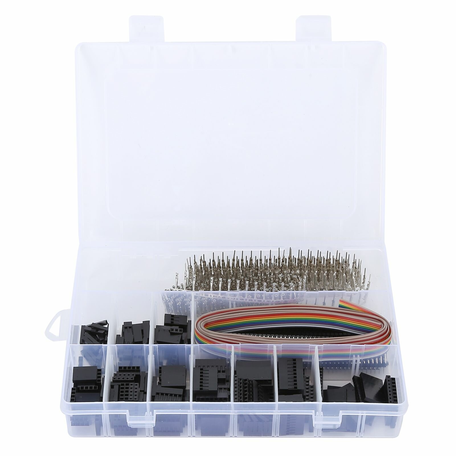 666 шт. контактный разъем из латуни ABS с антиокислительным покрытием Обжимной адаптер для ATX EPS PCIE