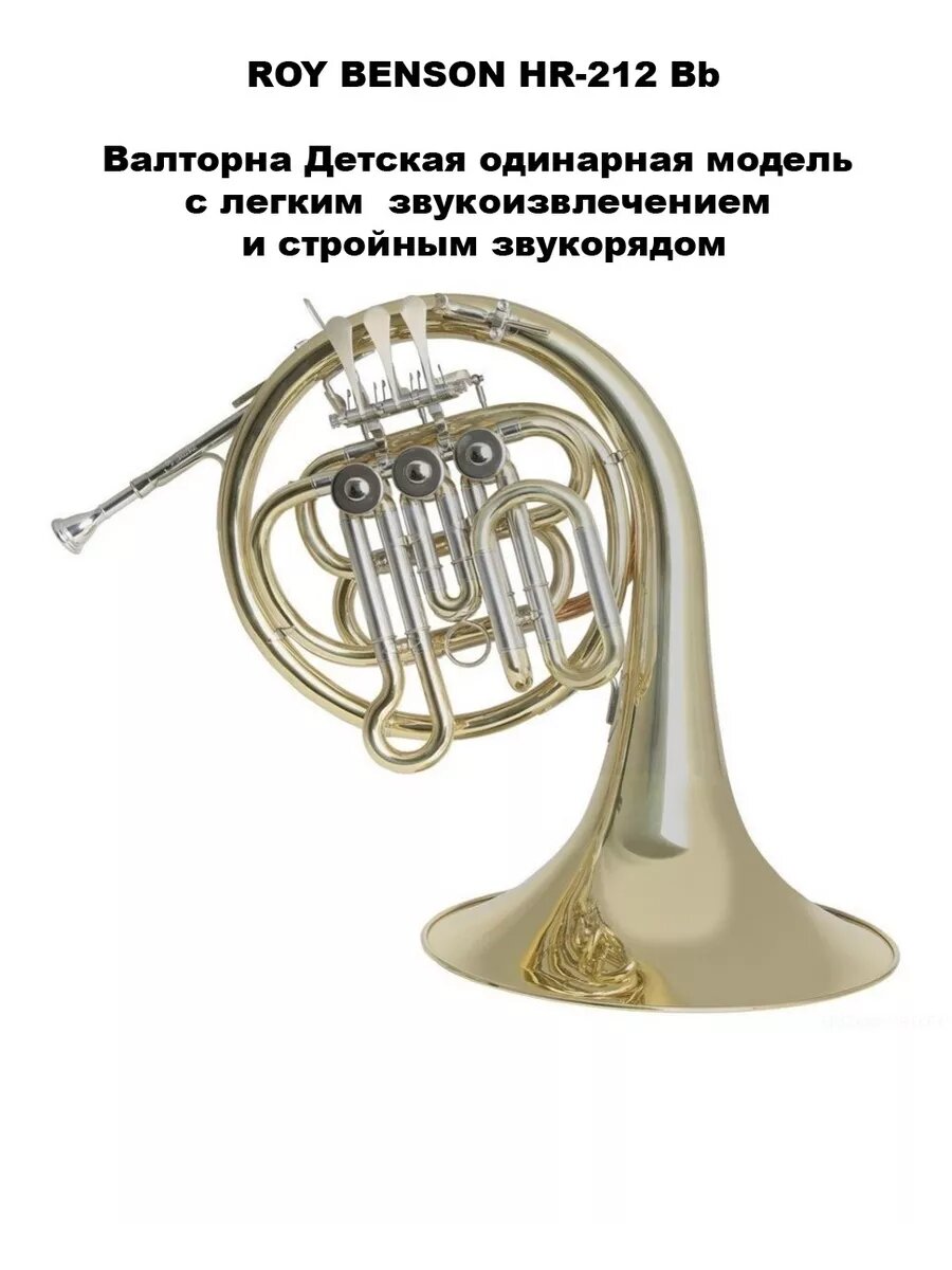 ROY BENSON HR-212 Bb - Валторна детская одинарная