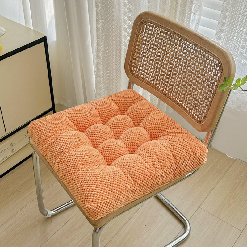 Подушка для стула из бархата, утолщенная, для офисного сиденья, подушка для окна, татами, коврик для коленей в общежитии, машинная стирка