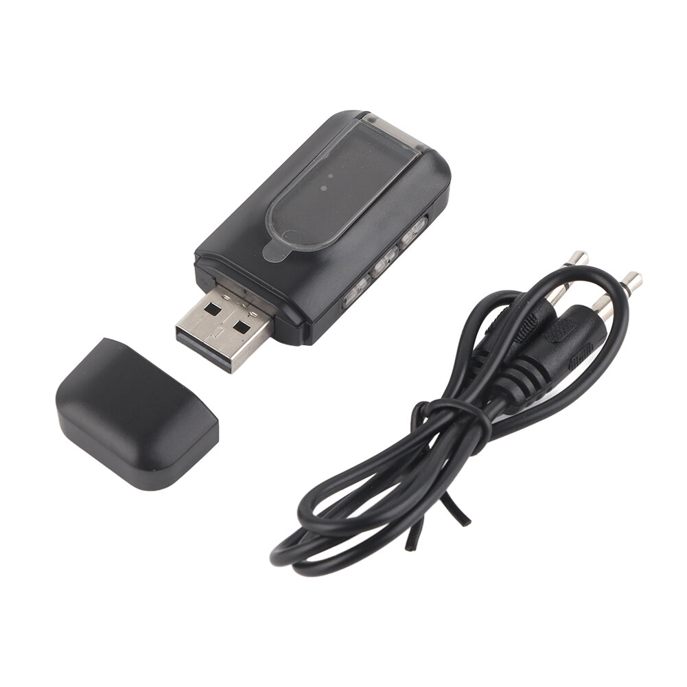 Адаптер USB BT 2 в 1, ЖК-дисплей, режим RX TX, 200 Мбит/с, расстояние 11 ярдов, передатчик BT 5,0, приемник для ТВ-компьютера