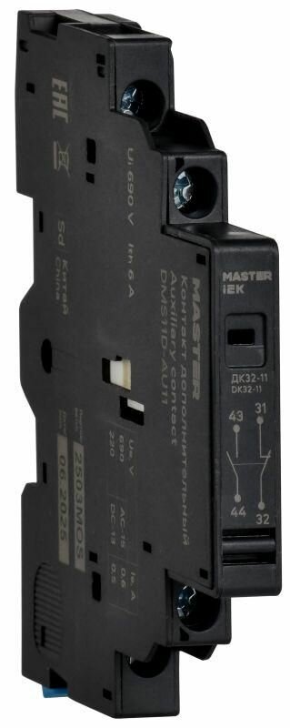 Контакт дополнительный 1НО+1НЗ ДК32-11 KARAT IEK DMS11D-AU11