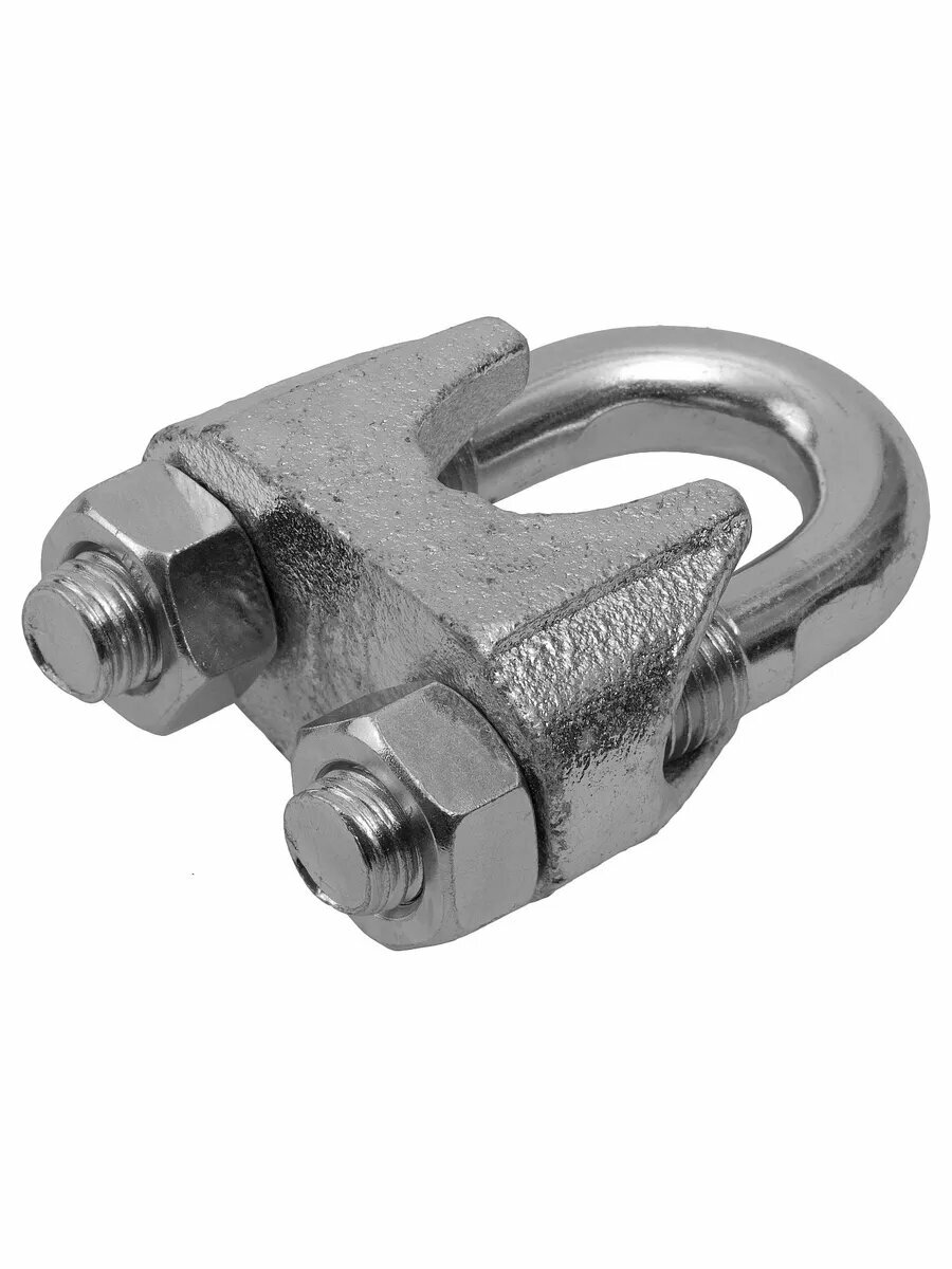 DIN 741, 10 мм, 2 шт, зажим троса, Профессионал