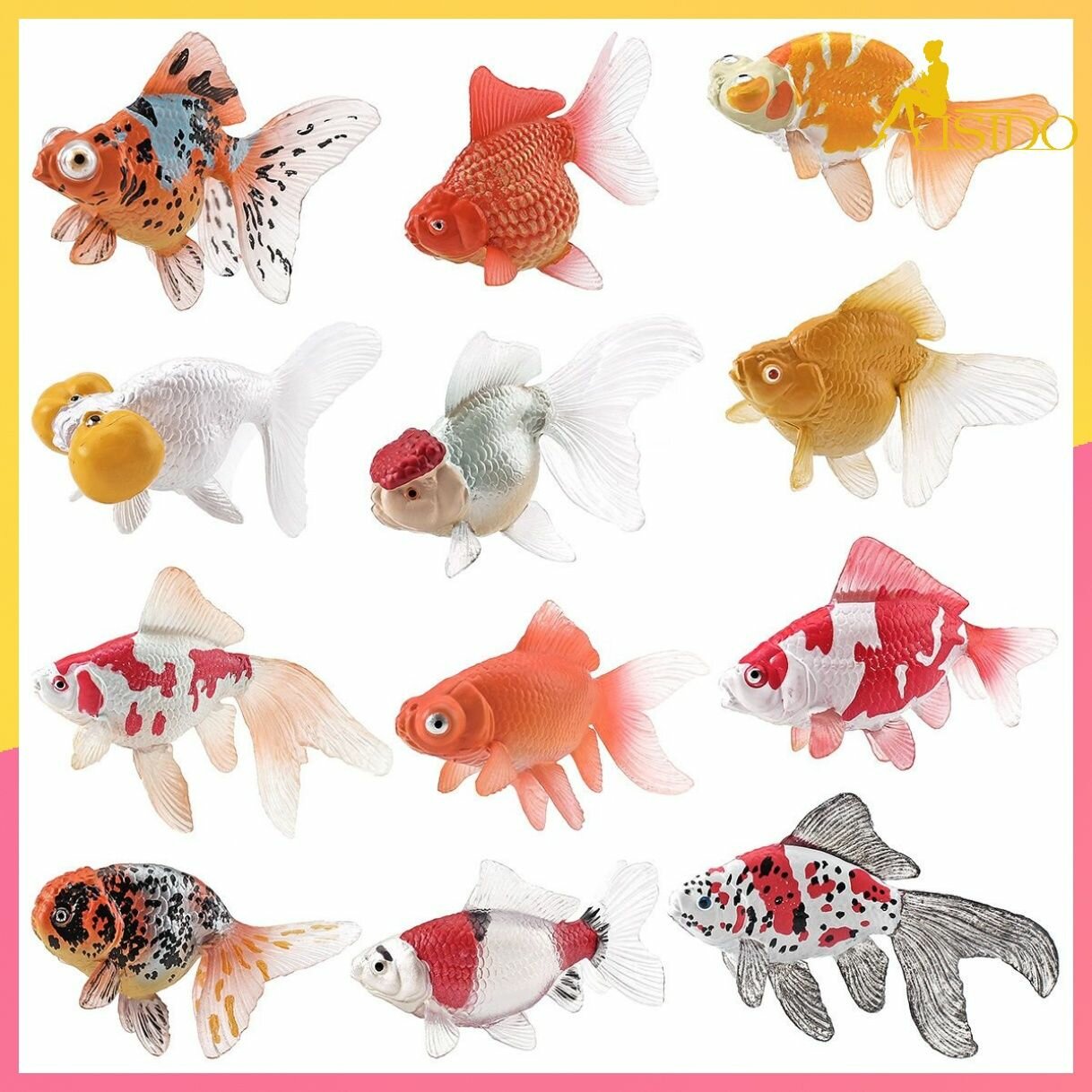 Светящиеся искусственные рыбки для декора