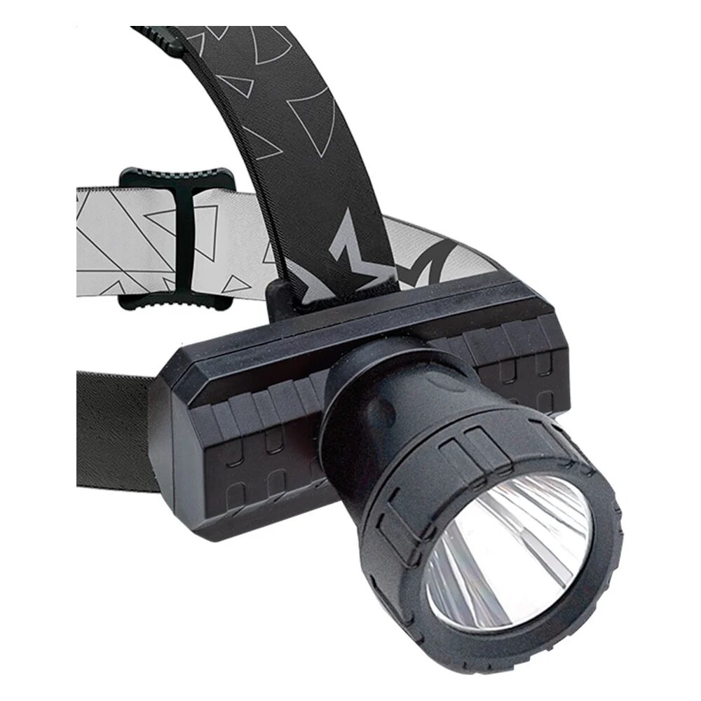 Космос Фонарь 3Вт ХРЕ, литий 1000mAh, зарядка от micro USB, шнур в комплекте KocAcHead3W,