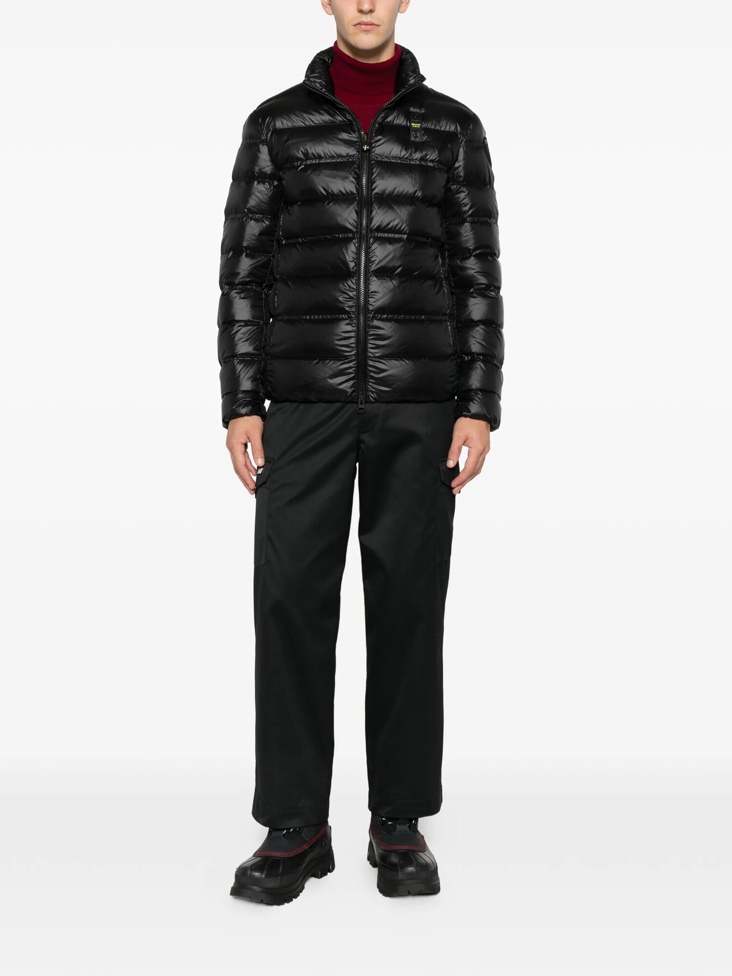 Куртка Blauer, размер 54, black/black — фото 1