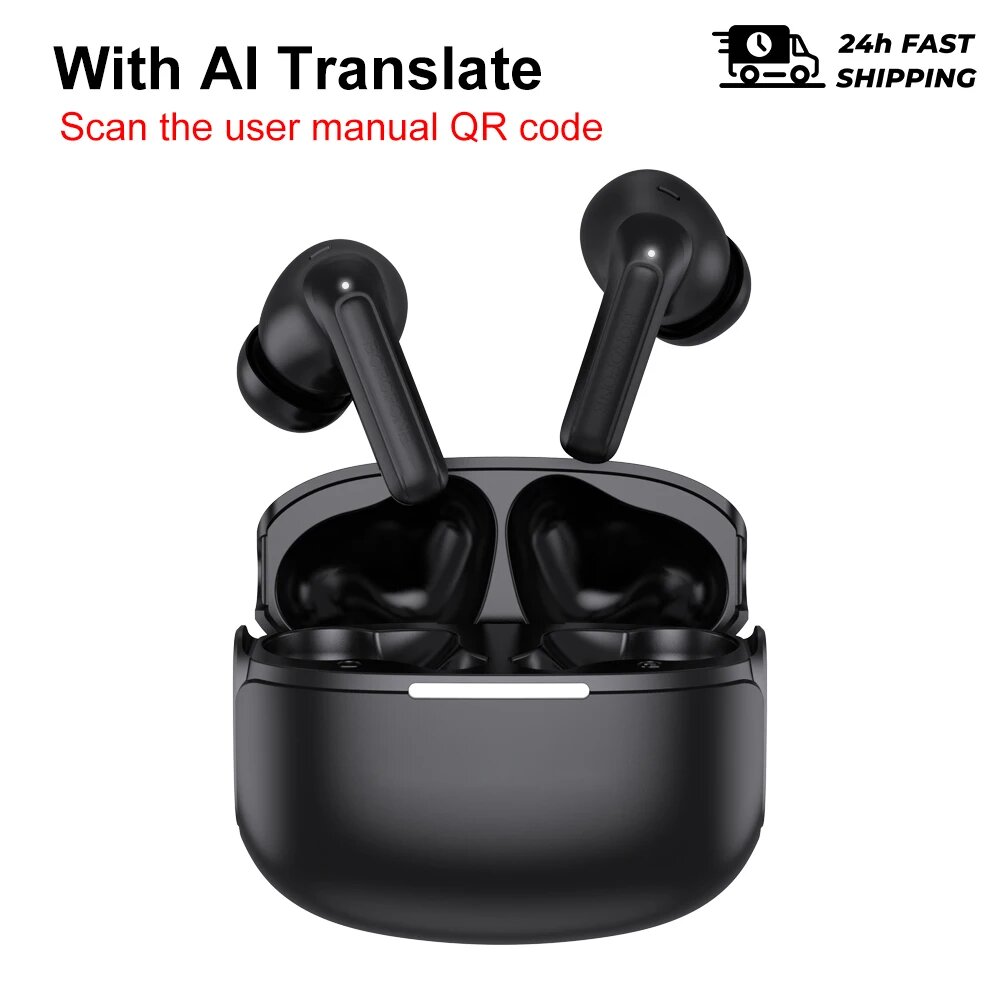Беспроводные наушники-переводчики AI для 144 языков