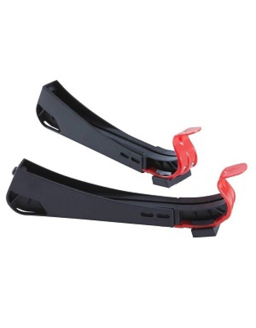 Чехлы для коньков пластиковые Mad Guy Step-in черные, универсальные