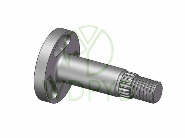 Шток (кулачковый вал) ручного тормоза для суппорта MANDO 445015