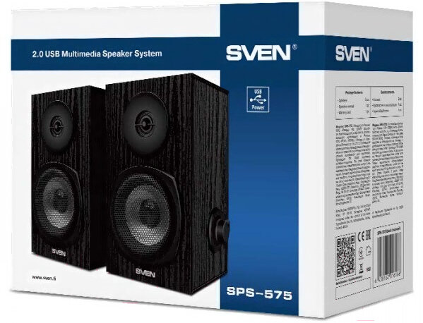 Колонки компьютерные 2.0 SPS-575