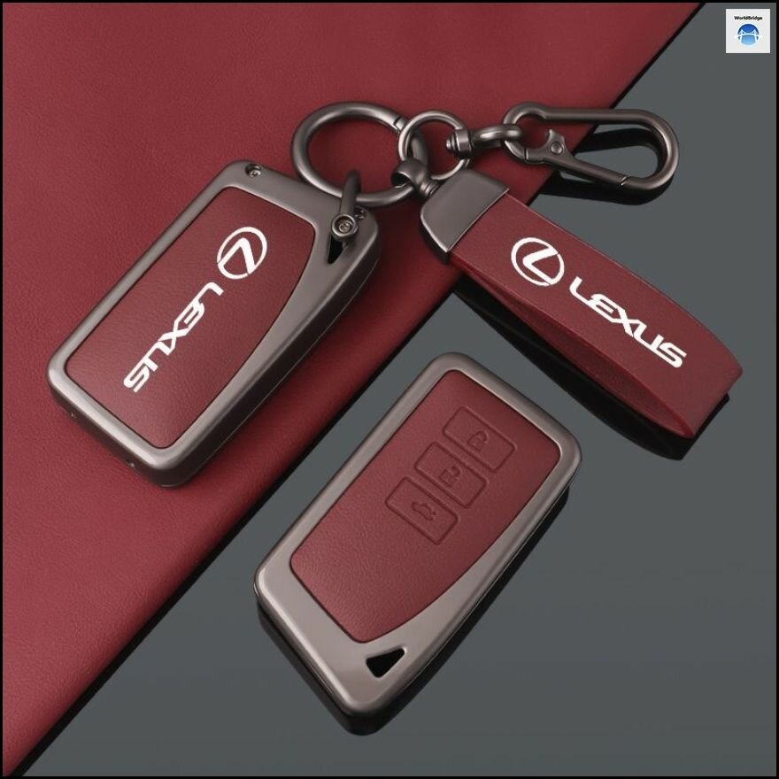 Чехол для ключа Лексус Lexus RX350 NX300 Es300h Rx450h GS300 GX470 IS250 ES350 LX570 GX460 Nx300h Is300h,3 Кнопки, KOLEN