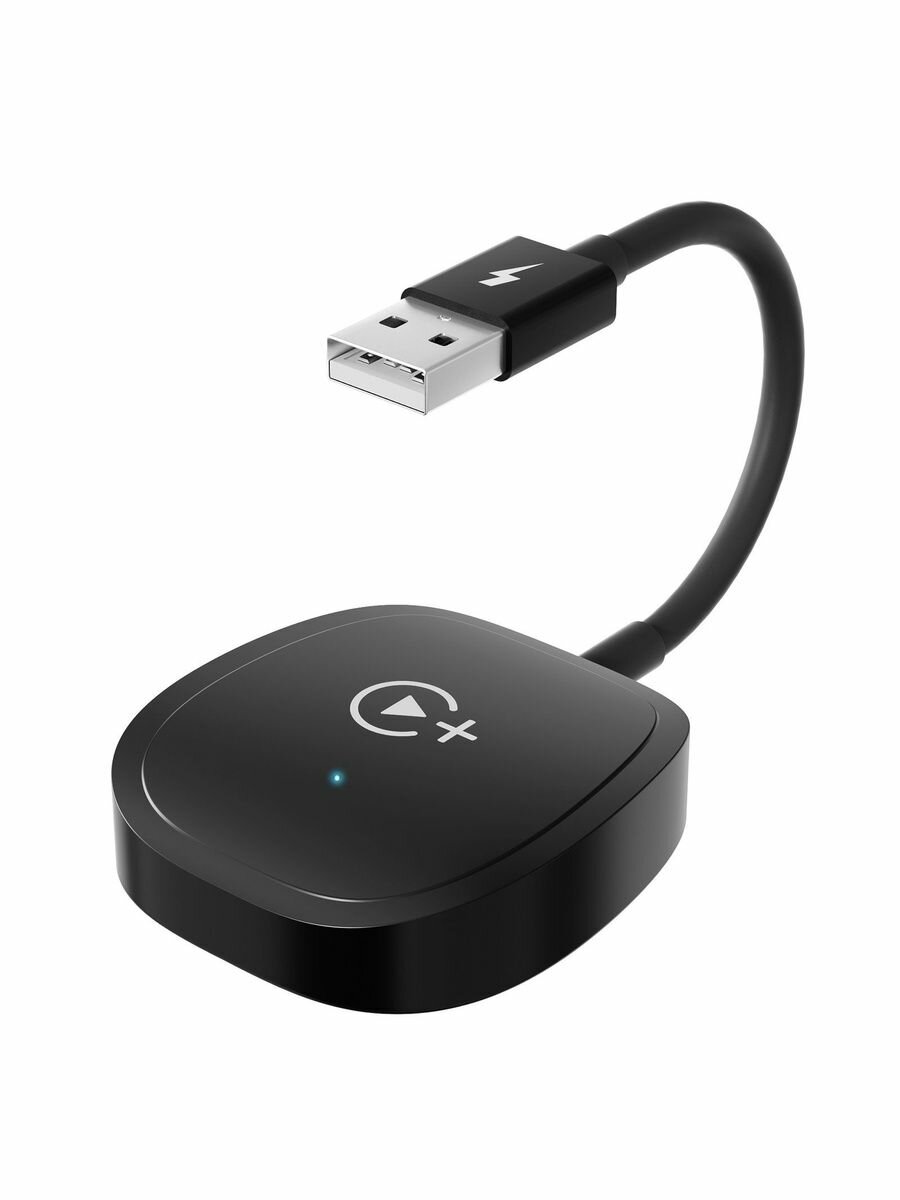 Беспроводной адаптер Carlinkit "TBox", для CarPlay, черный матовый
