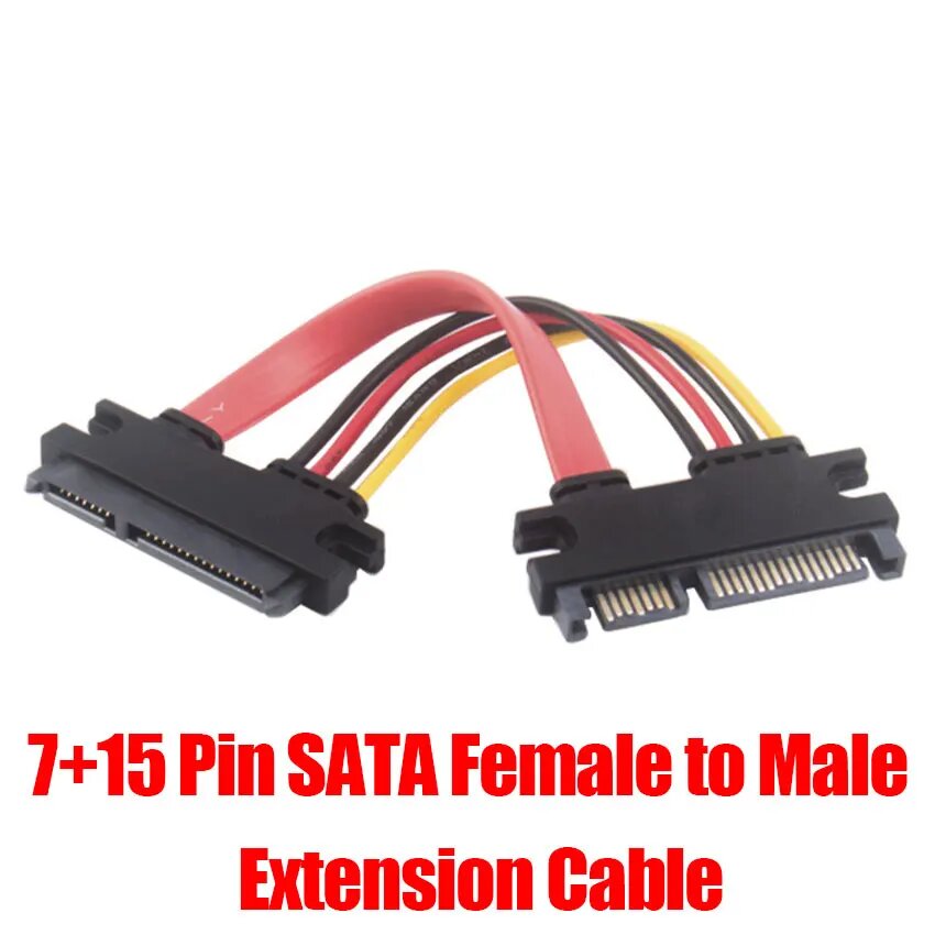 SATA кабель удлинитель 10 см JCD