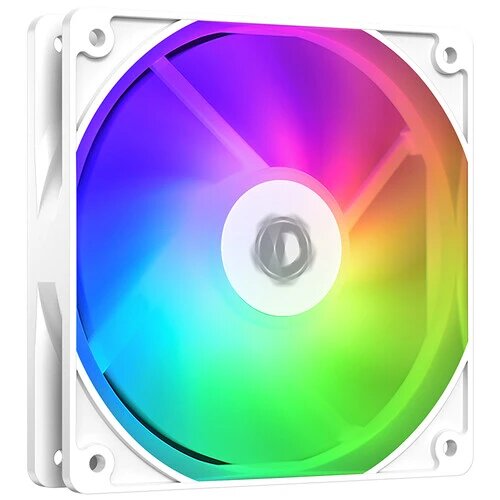 Вентилятор ID-COOLING XF Series [XF-120-ARGB-W] [120 x 120 мм, 4 pin Male / 4 pin Female, 500 об/мин