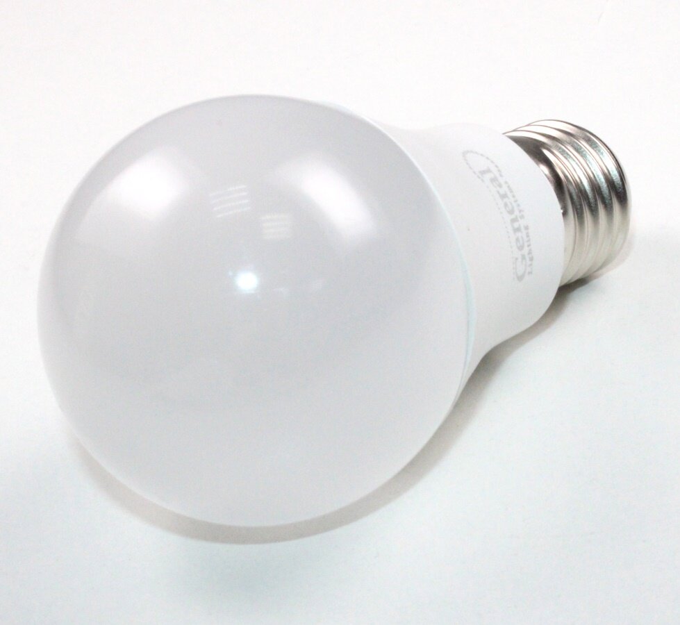 General ЛОН A60 E27 14W(1050Lm) 4500K 4K 60x110 пластик/алюмин. 637100, Лампа светодиодная