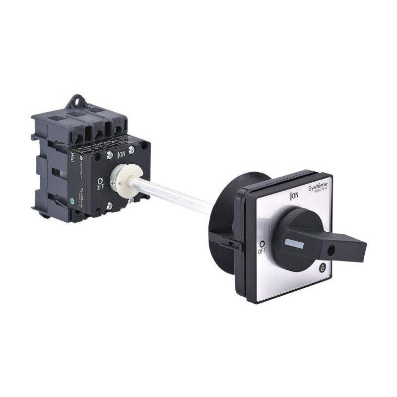 Выключатель-разъединитель 3п 40А IP20 с черн. выносн. рукоят. на дин-рейке/плате SE, SCHNEIDER ELECTRIC MSD40340B (1 шт.)