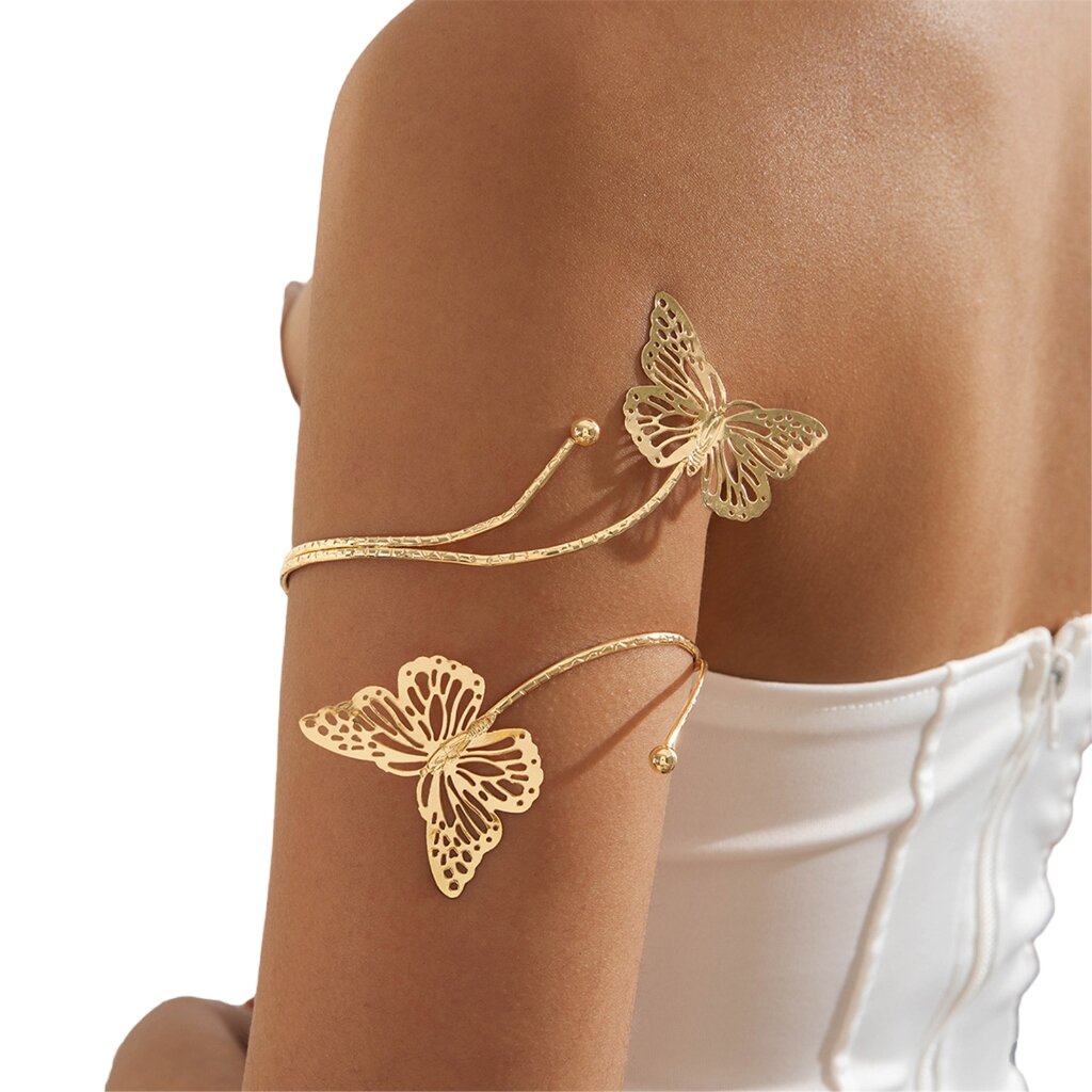 Геометрическая Морская звезда в стиле панк, регулируемый Открывающийся браслет-манжета для женщин, Модные металлические украшения для рук