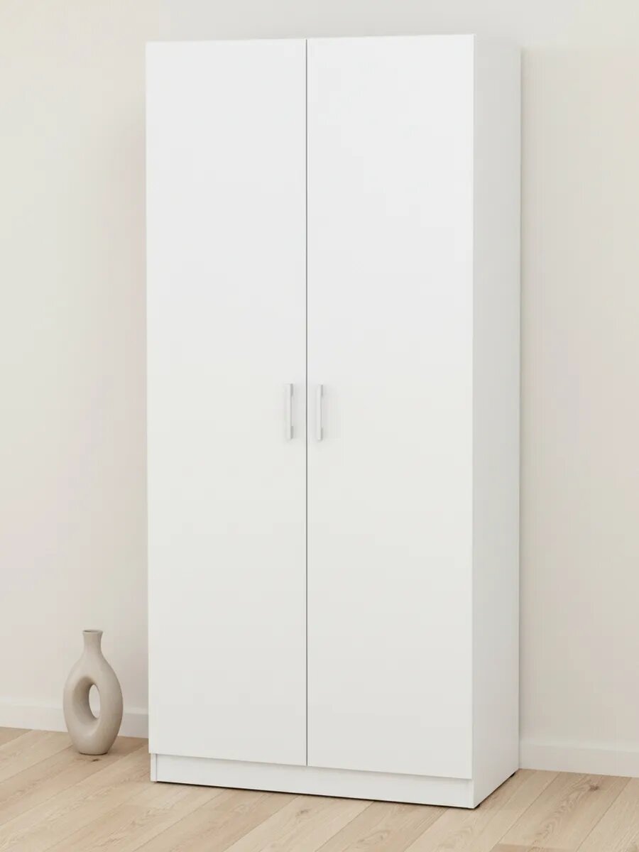 Шкаф FRESTER распашной деревянный с полками для одежды в спальню, от производителя