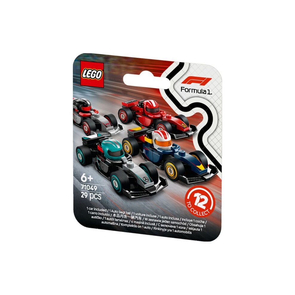 LEGO Building Block Minion Collection Special Edition F1 Racing Assembly Building Blocks 29pcs 71049 Insertion null