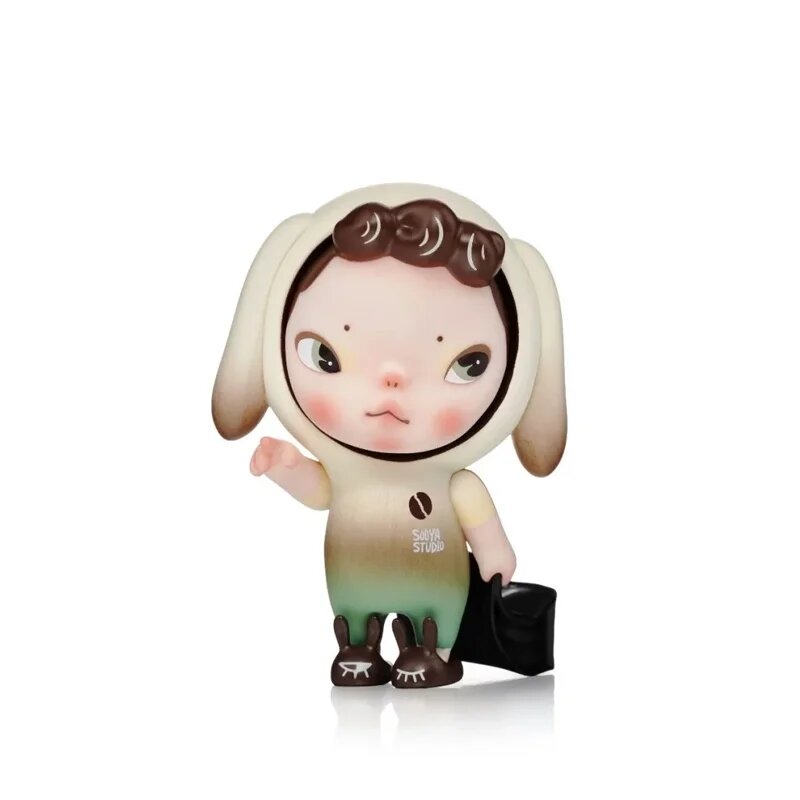 Sooya M Stand Coffee Series Mystery Blind Box фигурки Luo Jiujiu Бежевый, B