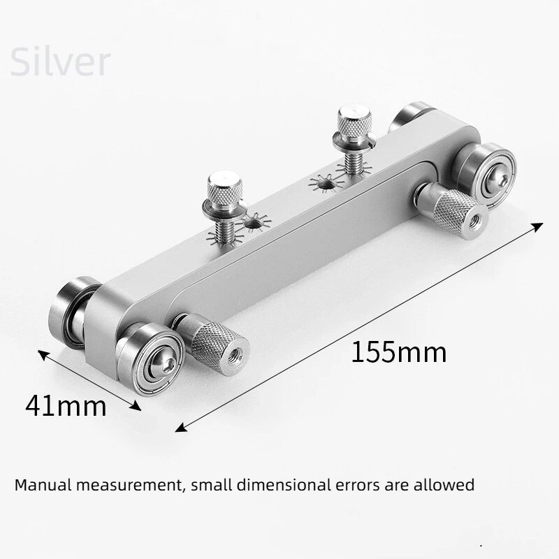 Полировальный держатель для гитарных деталей, 155x41 мм, Silver