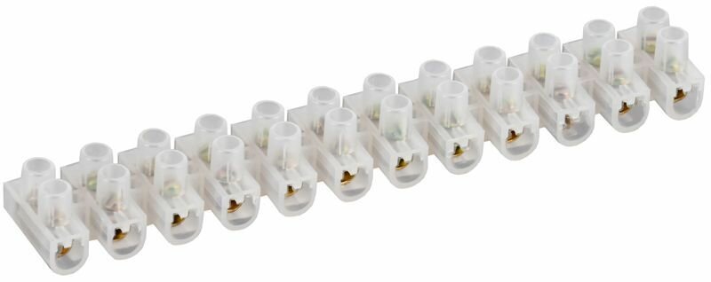 Колодка клеммная ЗВИ-10 2.5-6кв. мм 12пар GENERICA UZV10-010-006-K01-10-G