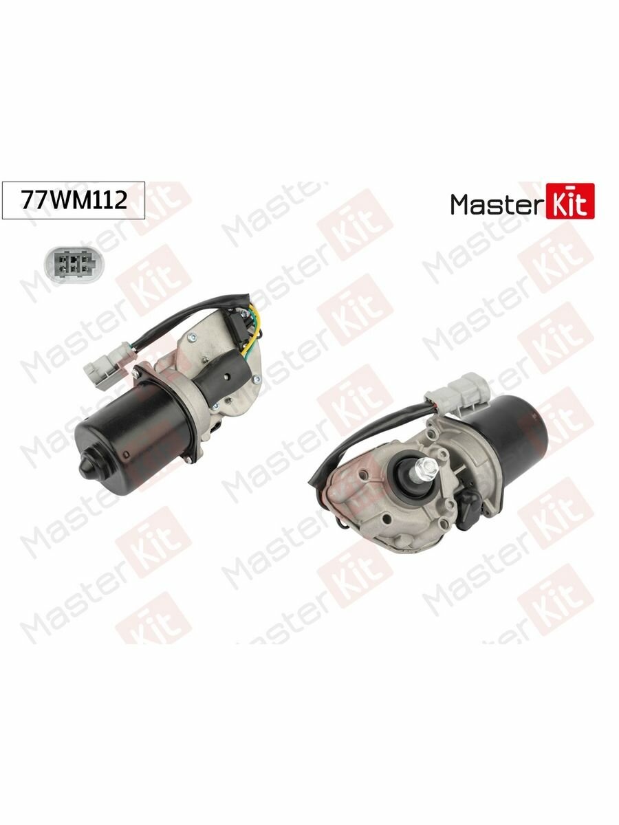 Мотор стеклоочистителя для а/м RENAULT Master / Рено Мастер, MASTERKIT 77WM112