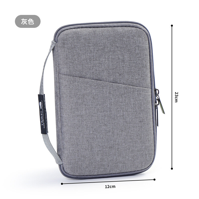 Органайзер для документов NIT Perfect Goods в путешествие, цвет серый