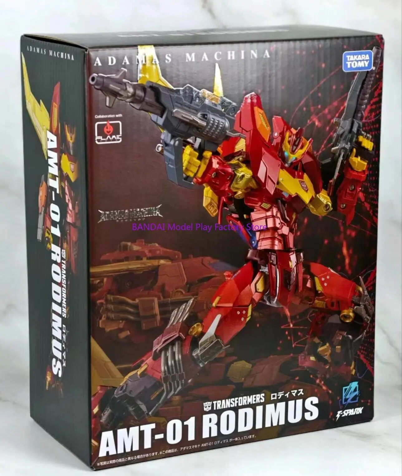FLAMETOYS T-SPARK AMT-01 Rodimus Prime Трансформер
