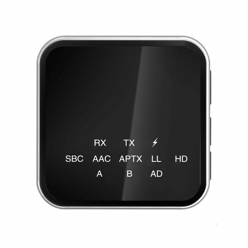 Блютуз-адаптер 2-в-1 5.2 для ТВ, ПК, авто